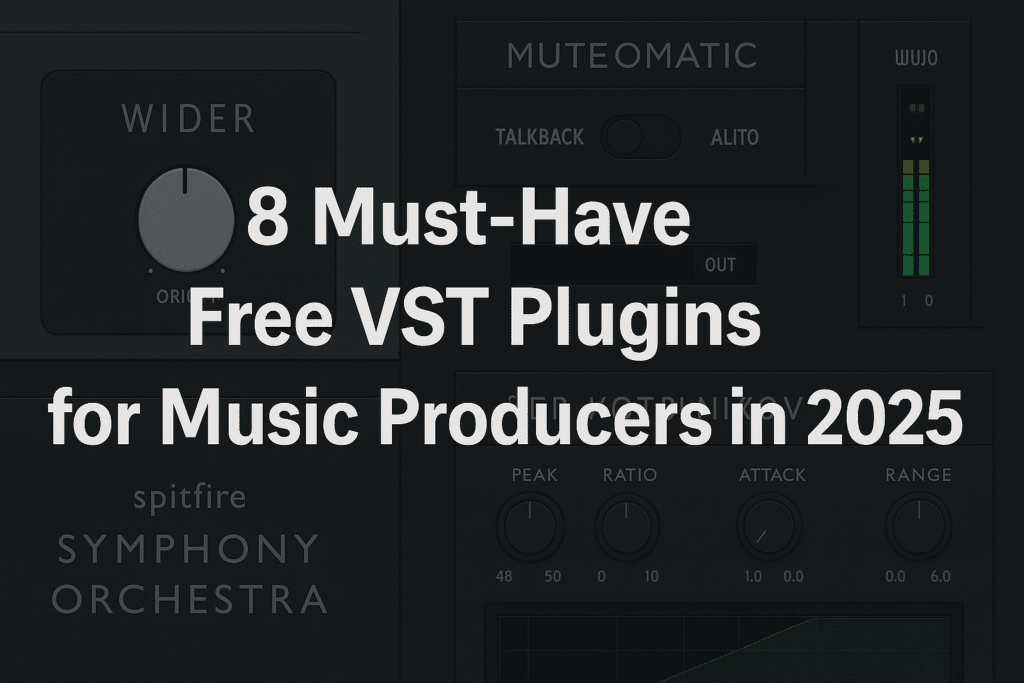 8 Must-Have Free VST Plugins for Music Producers in 2025 - Grayspark Academy