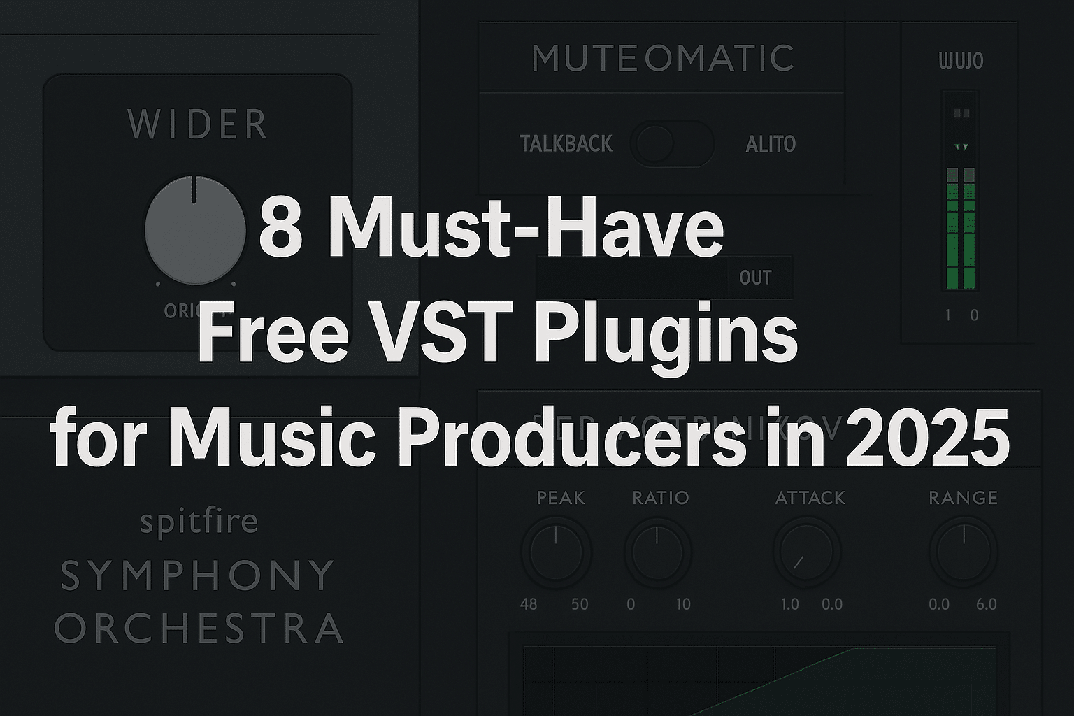 8 Must-Have Free VST Plugins for Music Producers in 2025 - Grayspark ...